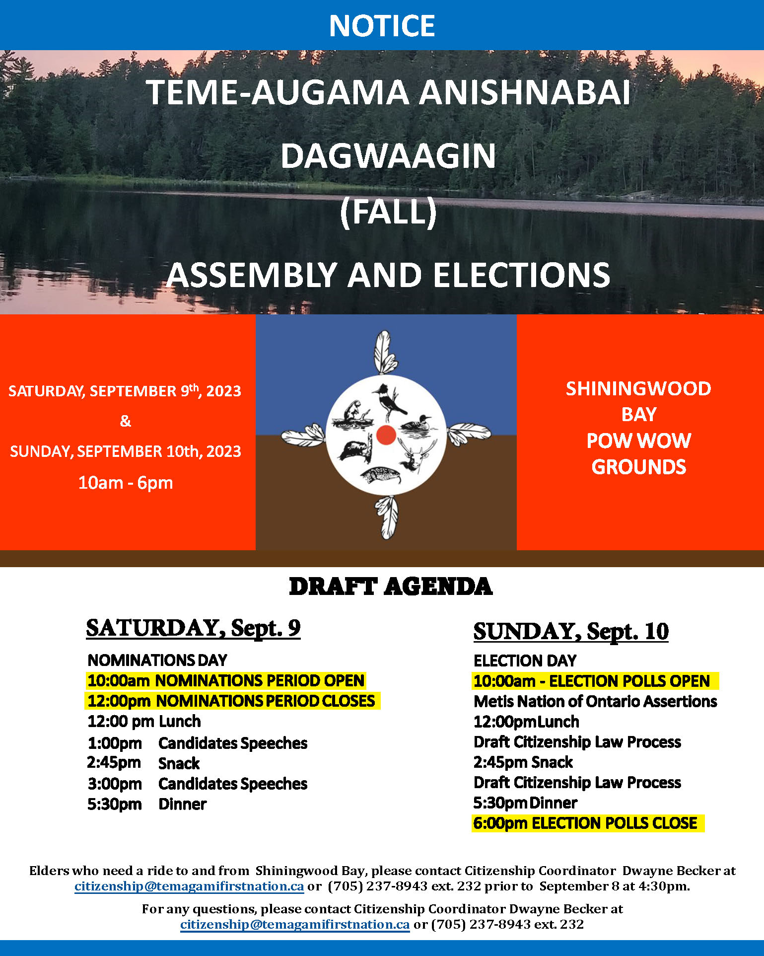 TAA Dagwaagin Assembly & Elections