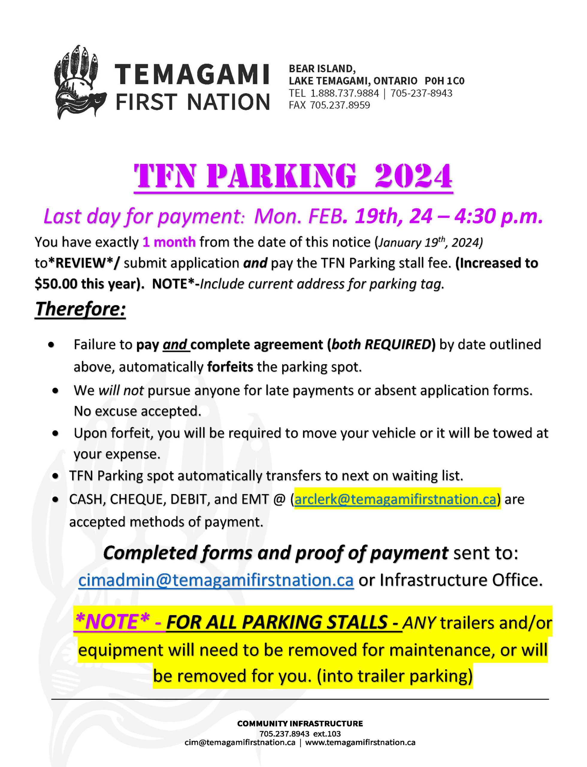 TFN Parking